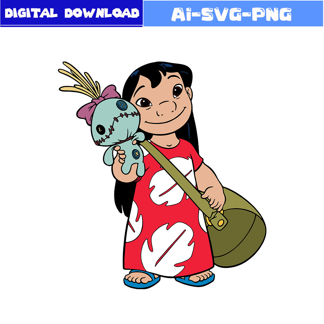 Lilo and Scrump Svg, Lilo And Stitch Svg, Funny Stitch Svg, | Inspire ...