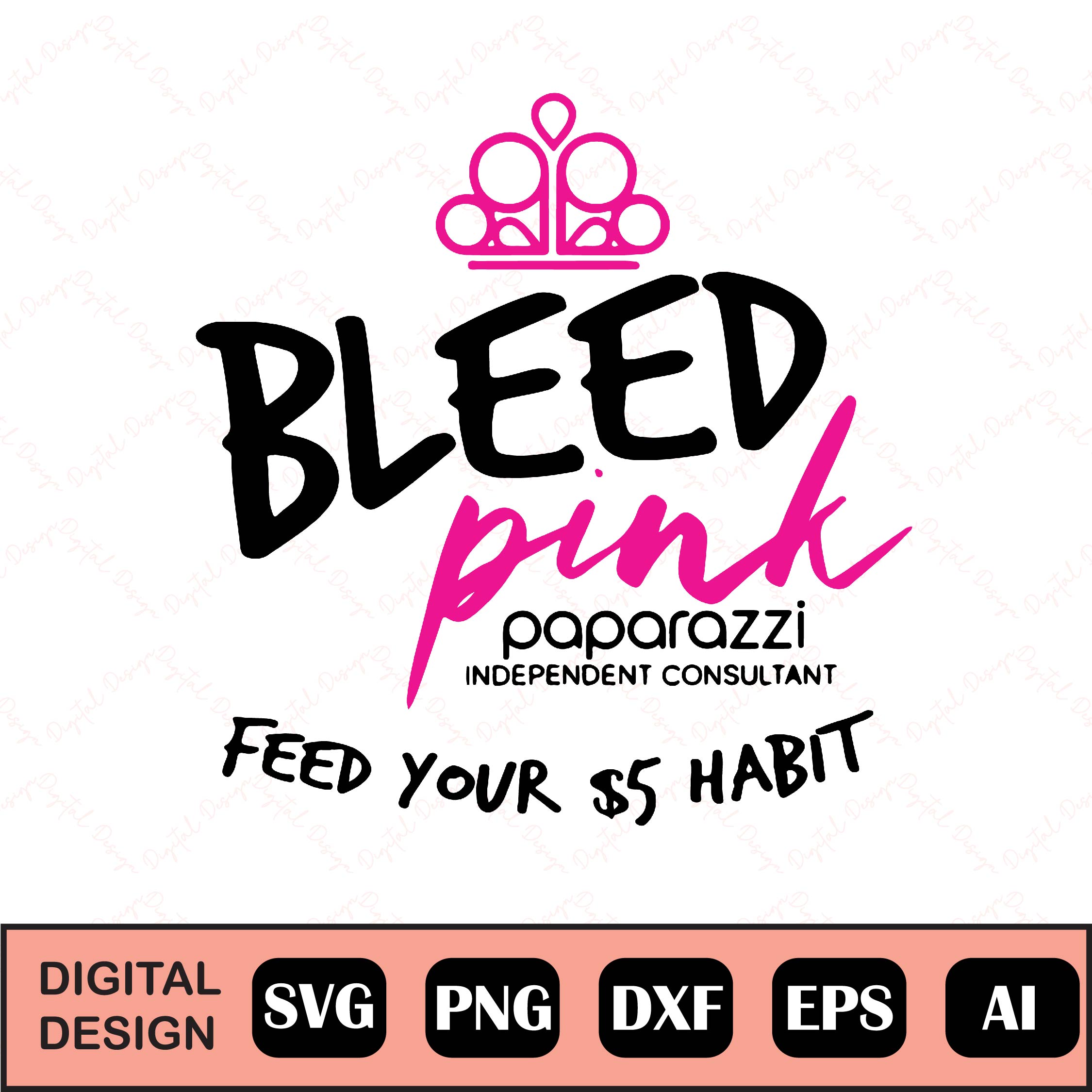 Paparazzi Bleed Pink SVG, Independent Consultant, Paparazzi | Inspire ...