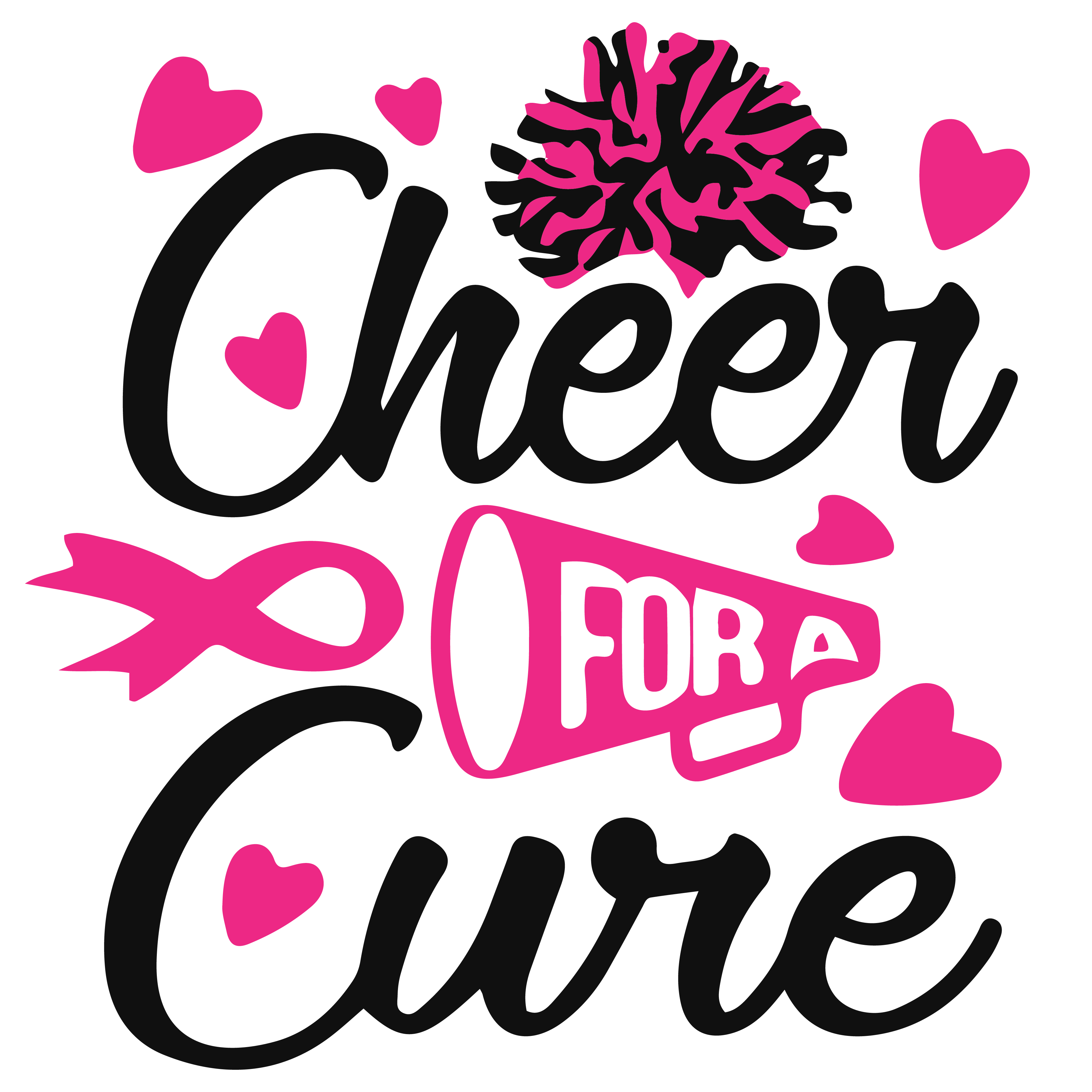 Breast Cancer Svg Pink Awareness Ribbon Svg Breast Cancer Inspire