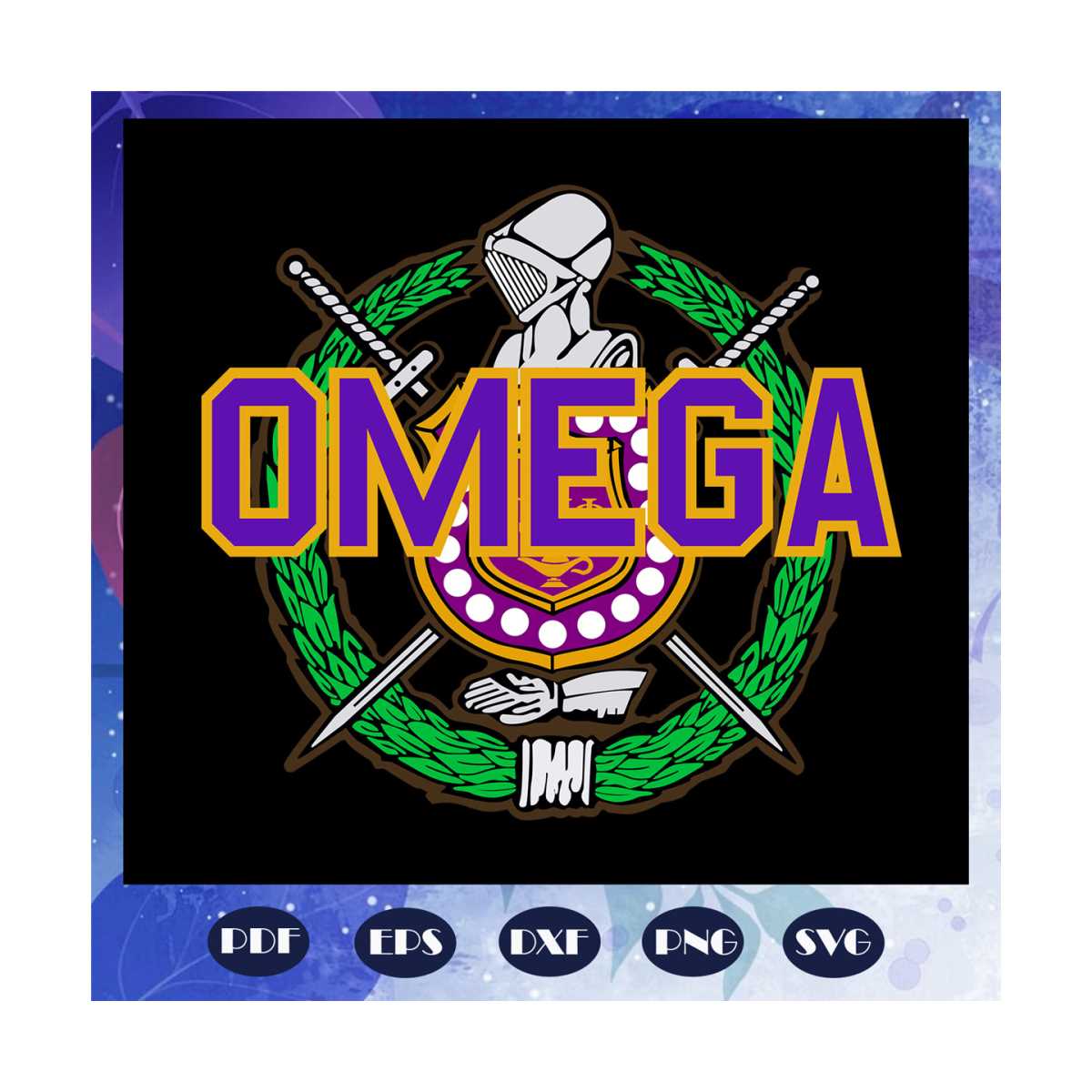 Omega psi phi svg, Omega psi phi gift, Omega psi phi, Omega - Inspire ...