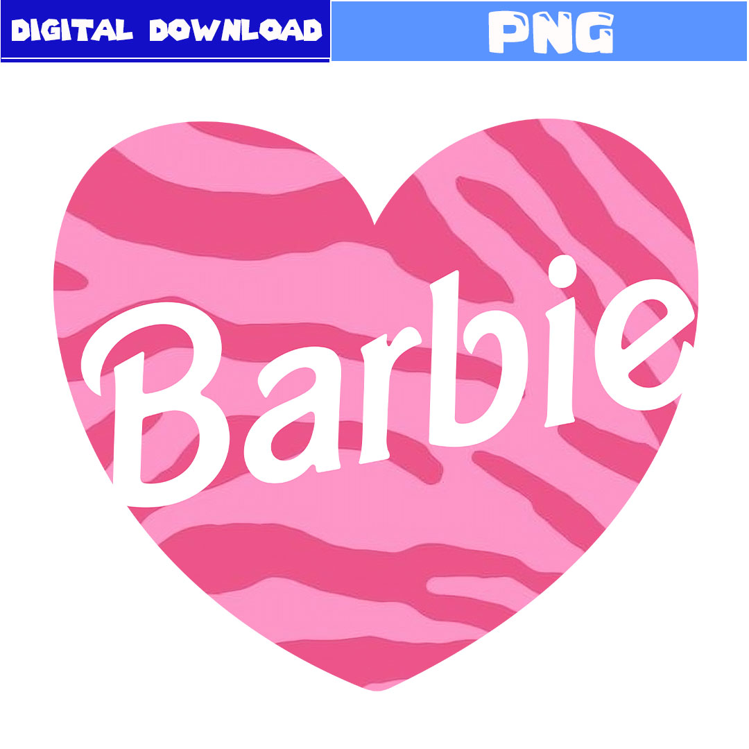 Barbie Png, Barbie Heart Png, Barbie Pink Logo Png, Barbie L | Inspire ...