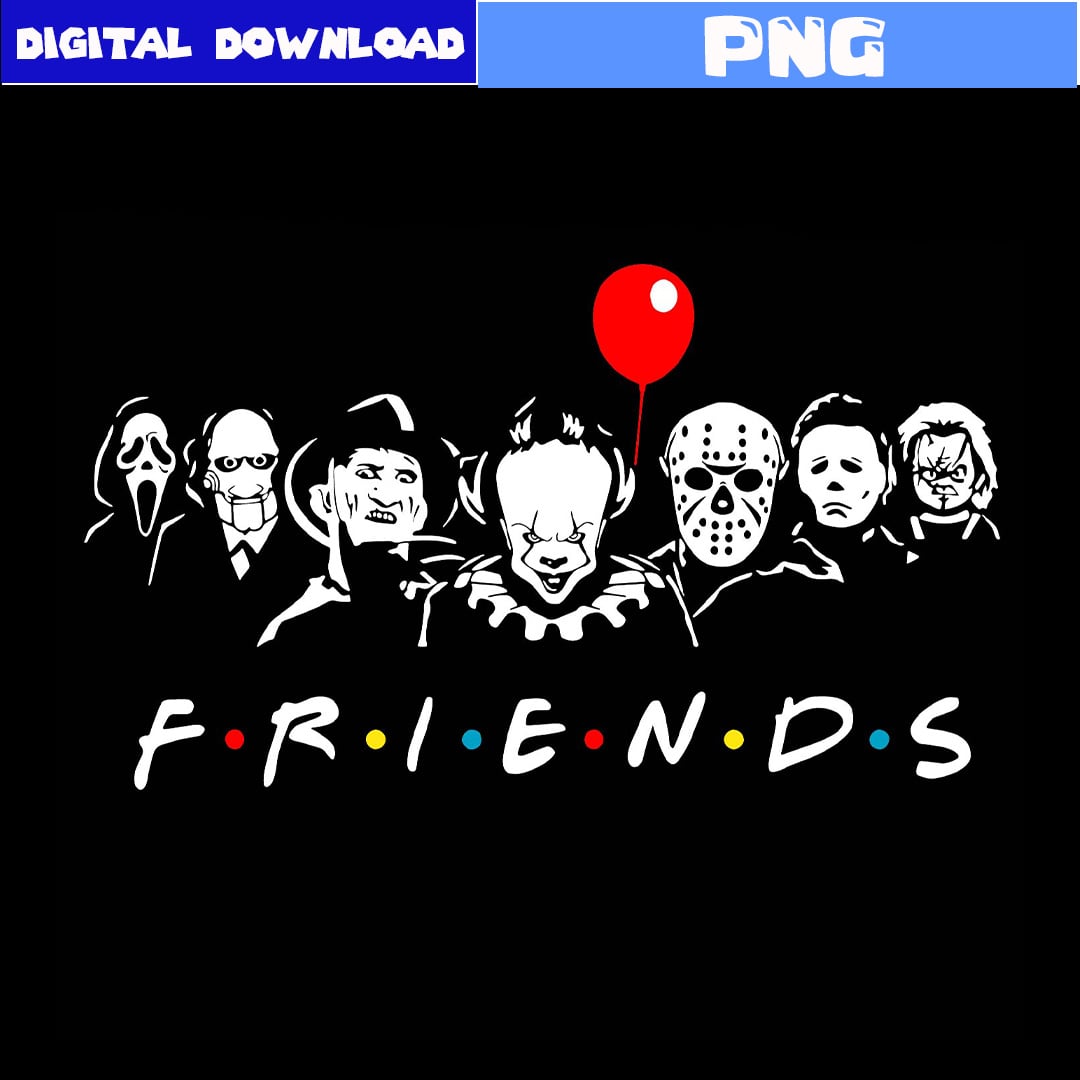 Friends Horror Movie Character Png, Friends Png, Horror Movi - Inspire ...