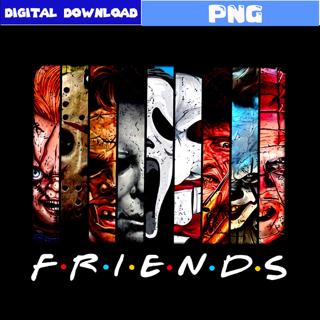 Halloween Horror Png, Friends Horror Png, Friends Png, Horro | Inspire ...