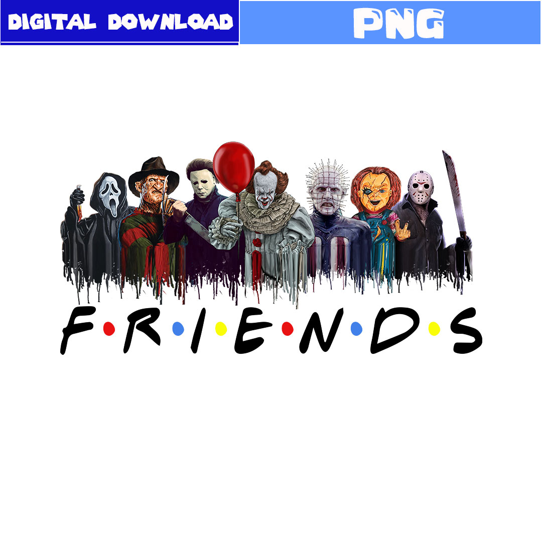 Horror Characters Friends Png, Horror Friends Png, Friends P | Inspire ...