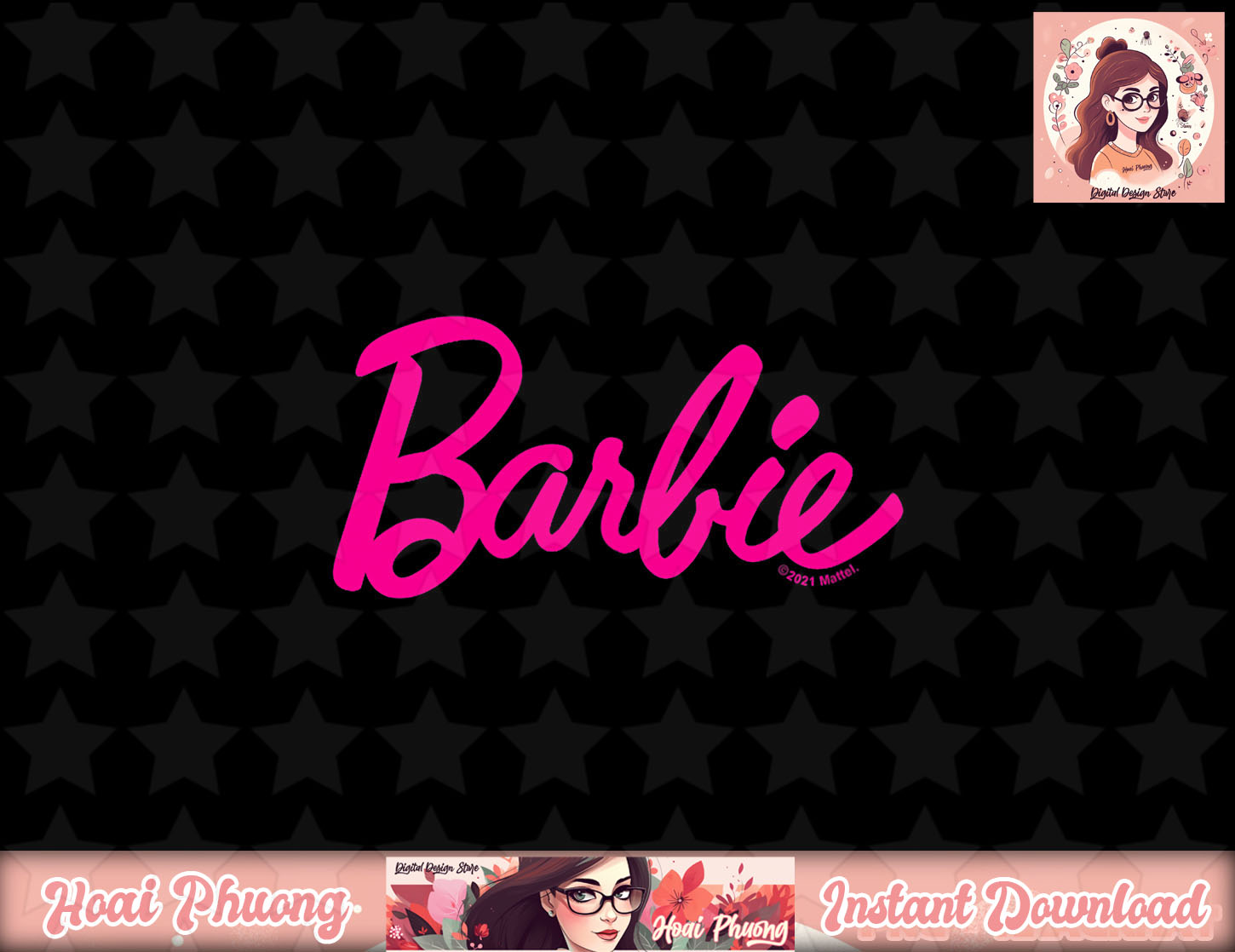 Barbie Classic Pink Logo png, sublimation (1) copy | Inspire Uplift