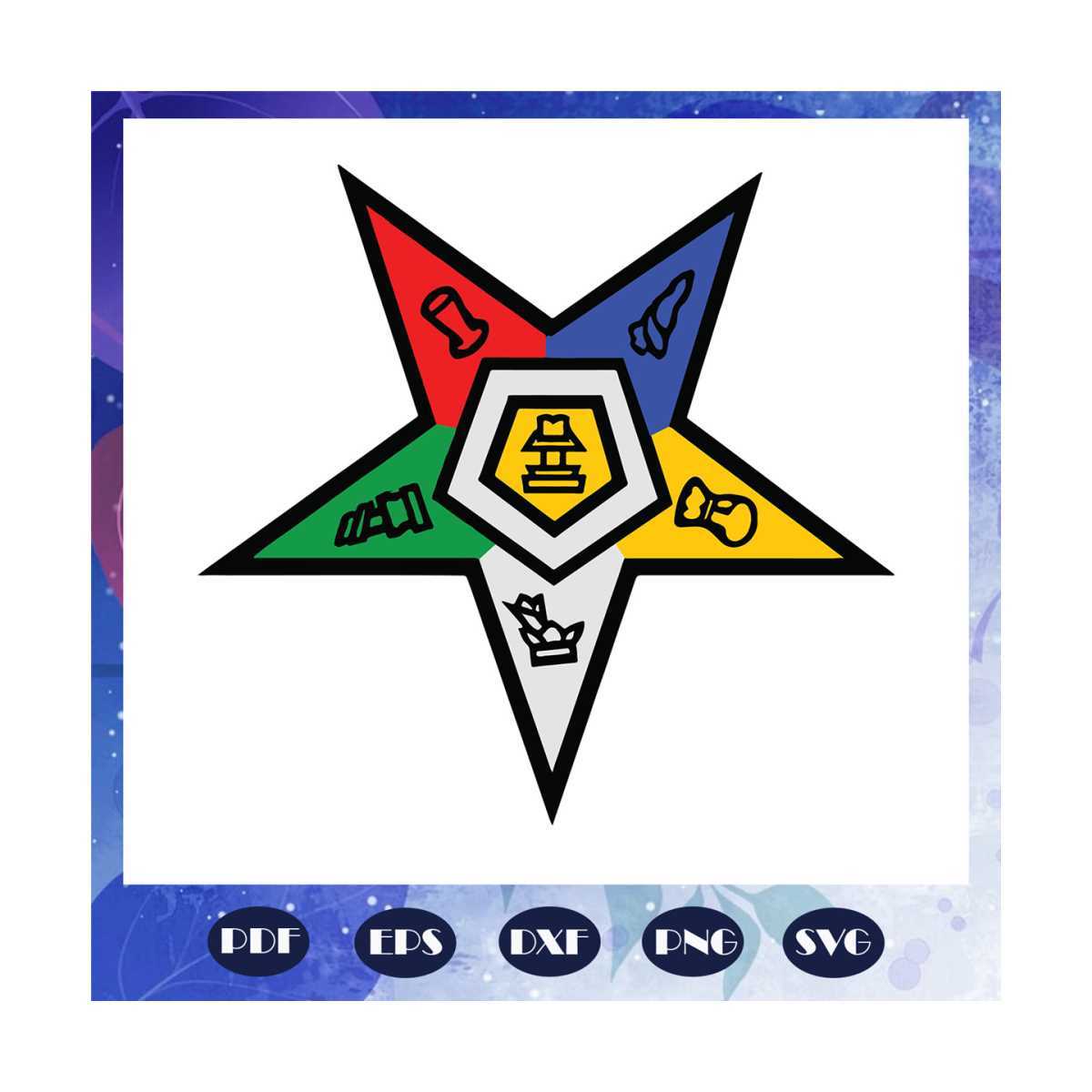 OES star, order of the eastern star, Easter gift, Easter ste | Inspire ...
