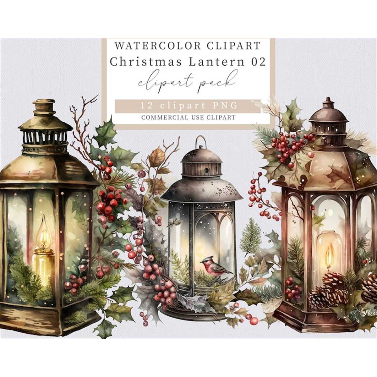 Lantern clip art, Christmas lantern clip art, Holiday clip a - Inspire ...