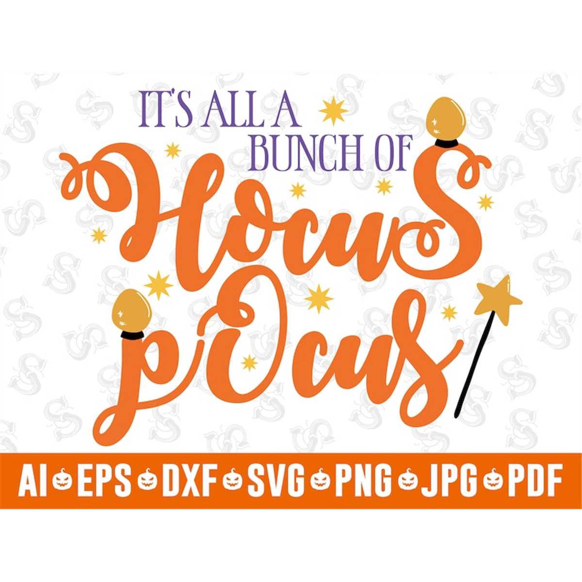 Hocus Pocus SVG, Halloween Svg, Silhouette Svg,Hand-lettered - Inspire ...