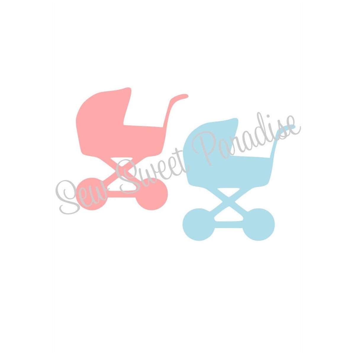 Baby SVG, Baby Stroller SVG, Baby Shower SVG, Digital Downlo - Inspire ...