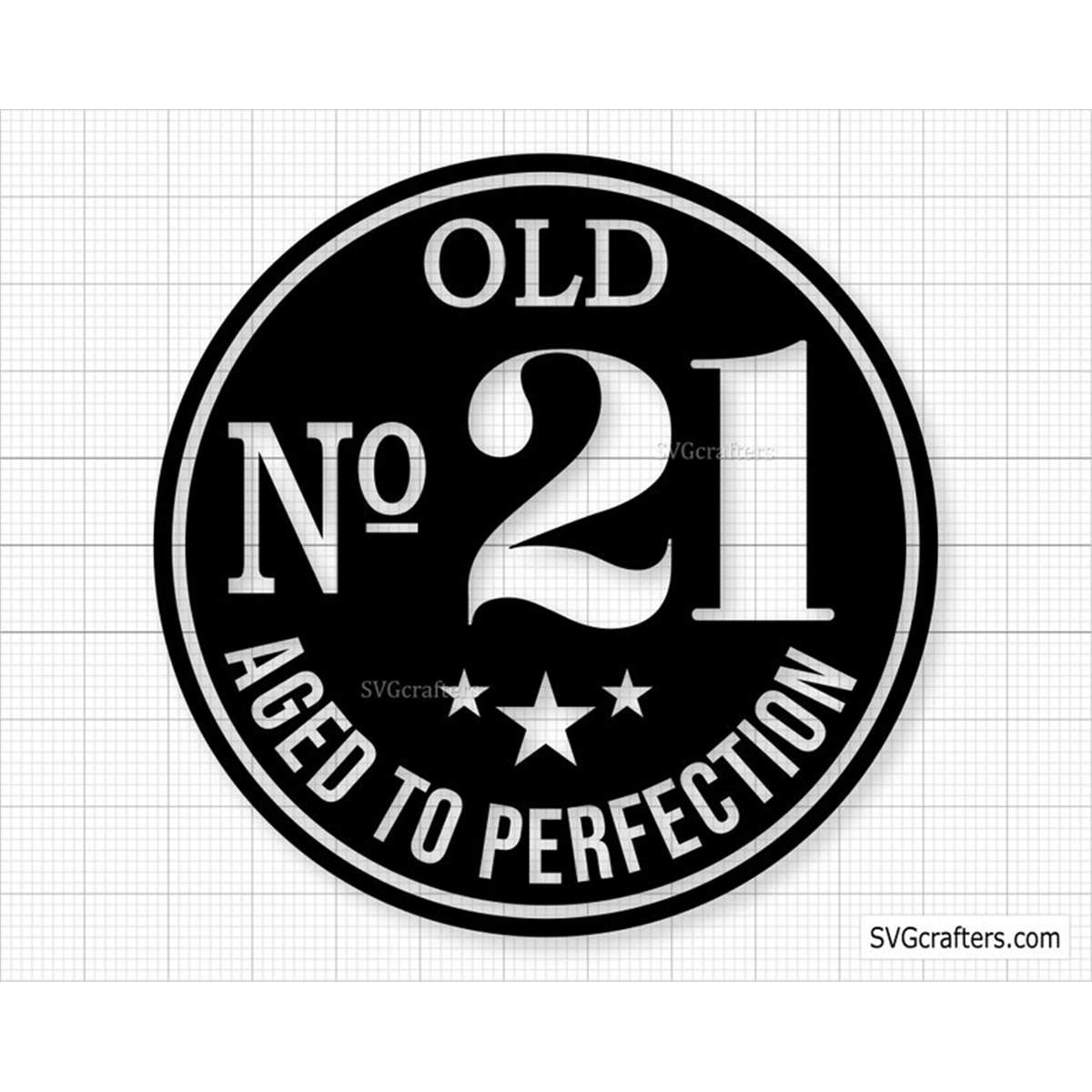21st Birthday Svg 21st Svg Old Number 21 Svg 21st Cut Fil Inspire