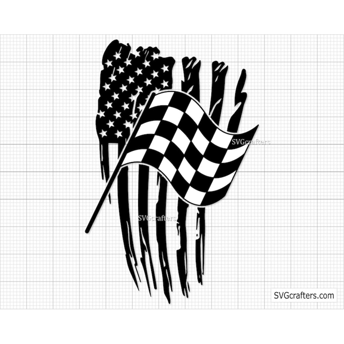Checkered Flag svg, racing usa flag, Racelife svg, Racing sv | Inspire ...