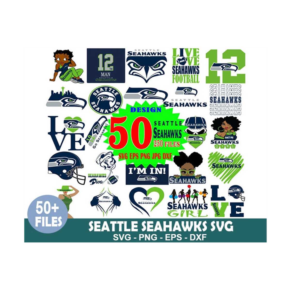 Seattle Seahawks SVG file, Seattle Seahawks SVG Bundle, Nfl | Inspire ...