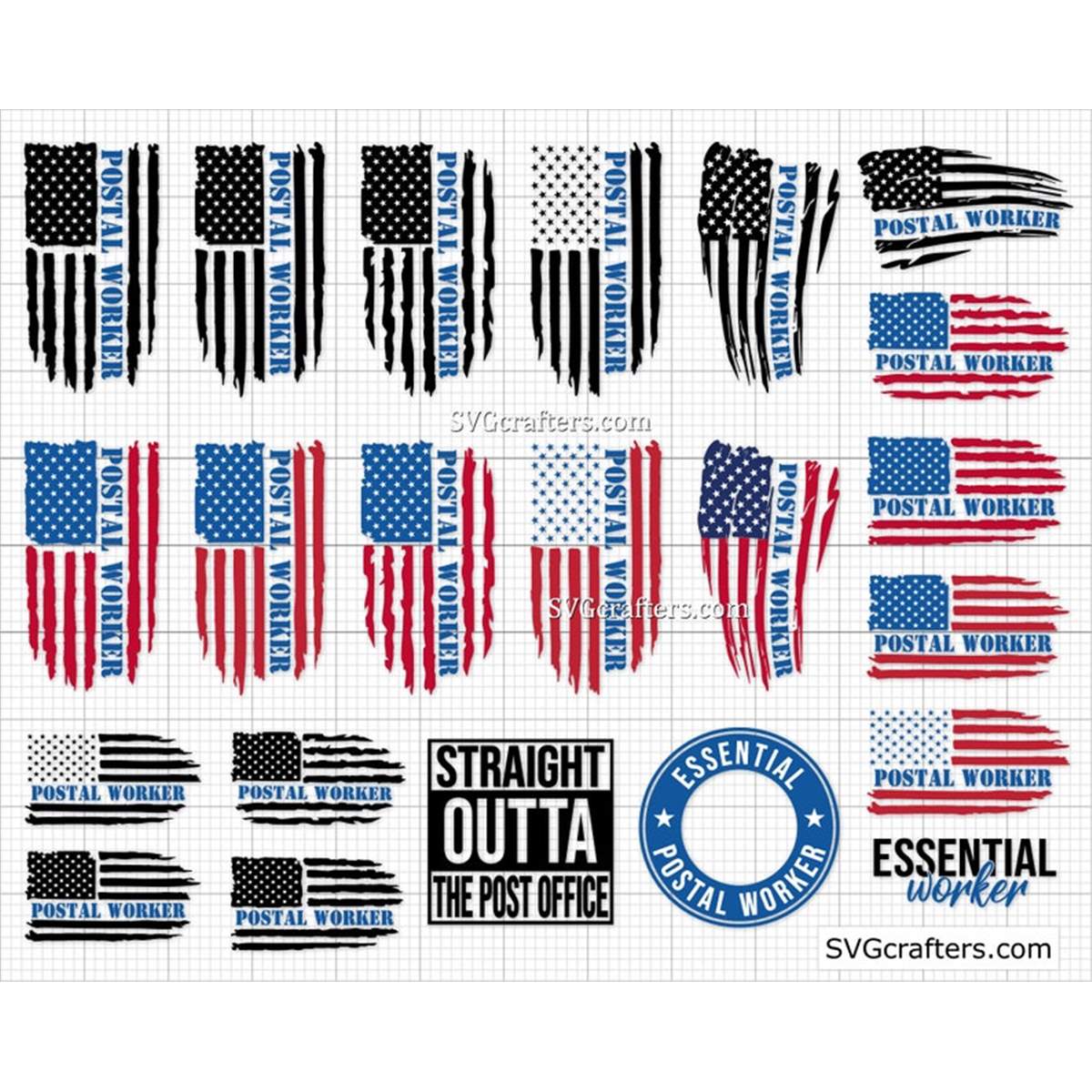 Bundle Postal worker svg, Postal svg, Post Office svg, Essen | Inspire ...