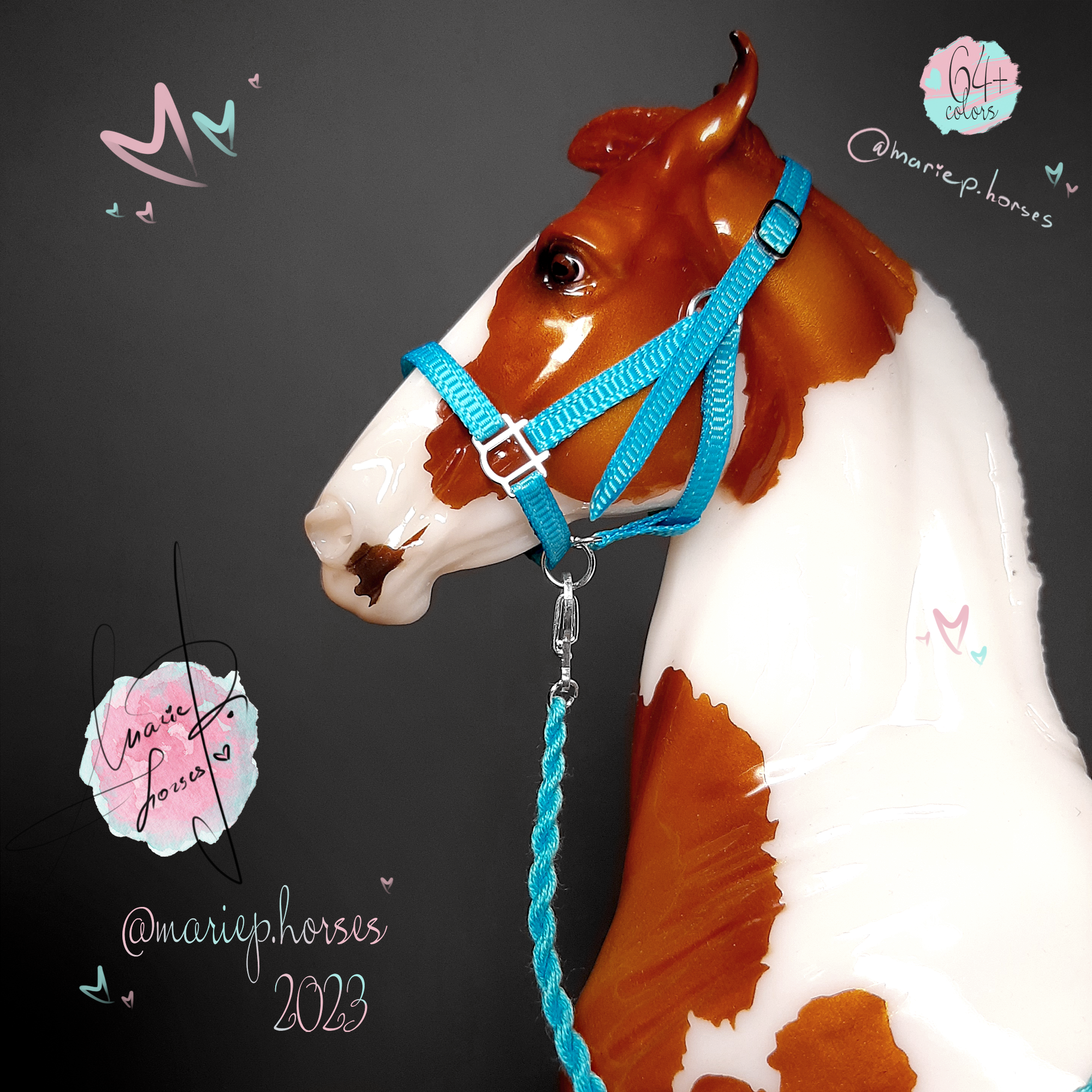 LSQ Breyer horse TACK custom model halter lead rope handmade | Inspire ...