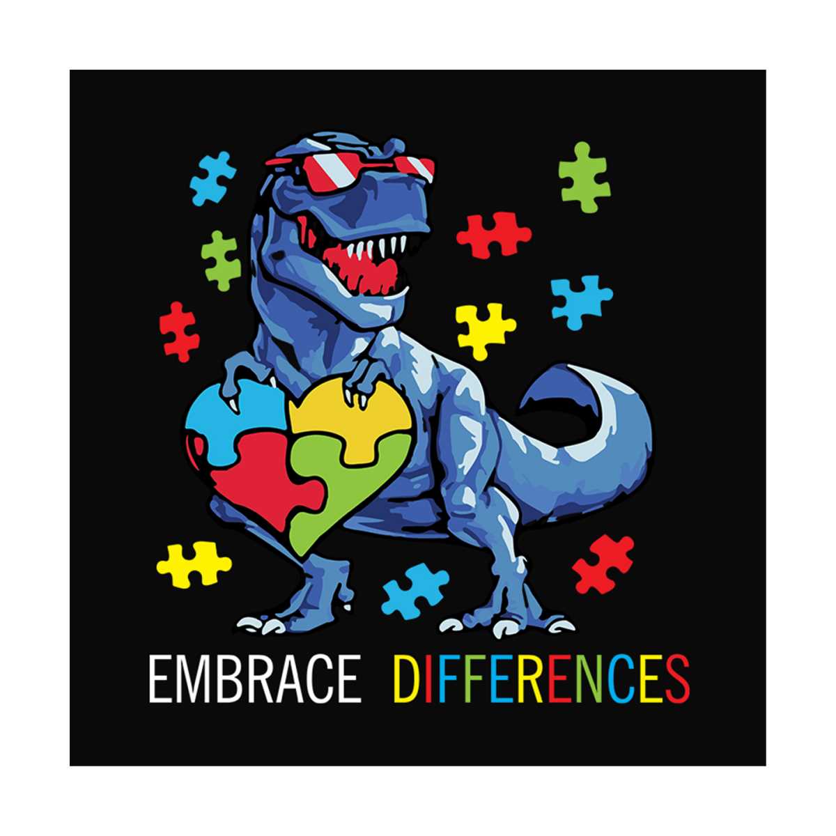 Embrace differences SVG Files For Silhouette, Files For Cric - Inspire ...