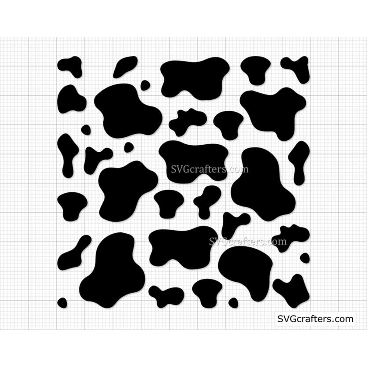 Cow print svg, Cow pattern svg, cow spot svg, cow svg, cow s | Inspire ...