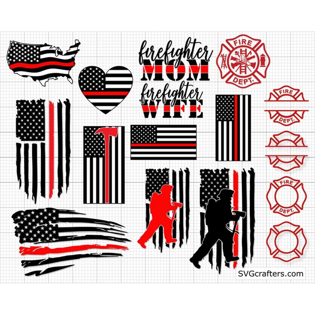 Firefighter svg, fireman svg, fire dept svg, fire department | Inspire ...