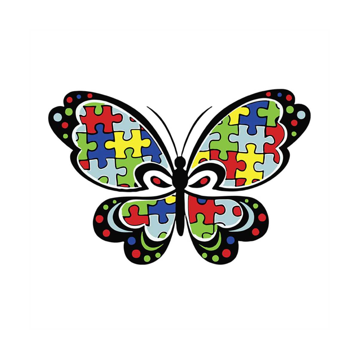 Autism butterfly SVG Files For Silhouette, Files For Cricut, | Inspire ...