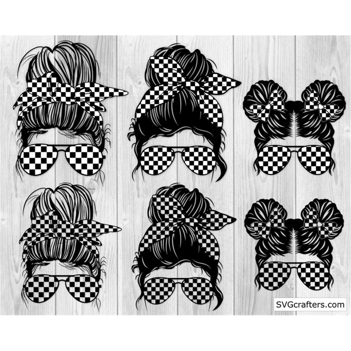 Bundle Messy Bun Racelife svg, Racing svg, Racing life svg, - Inspire ...