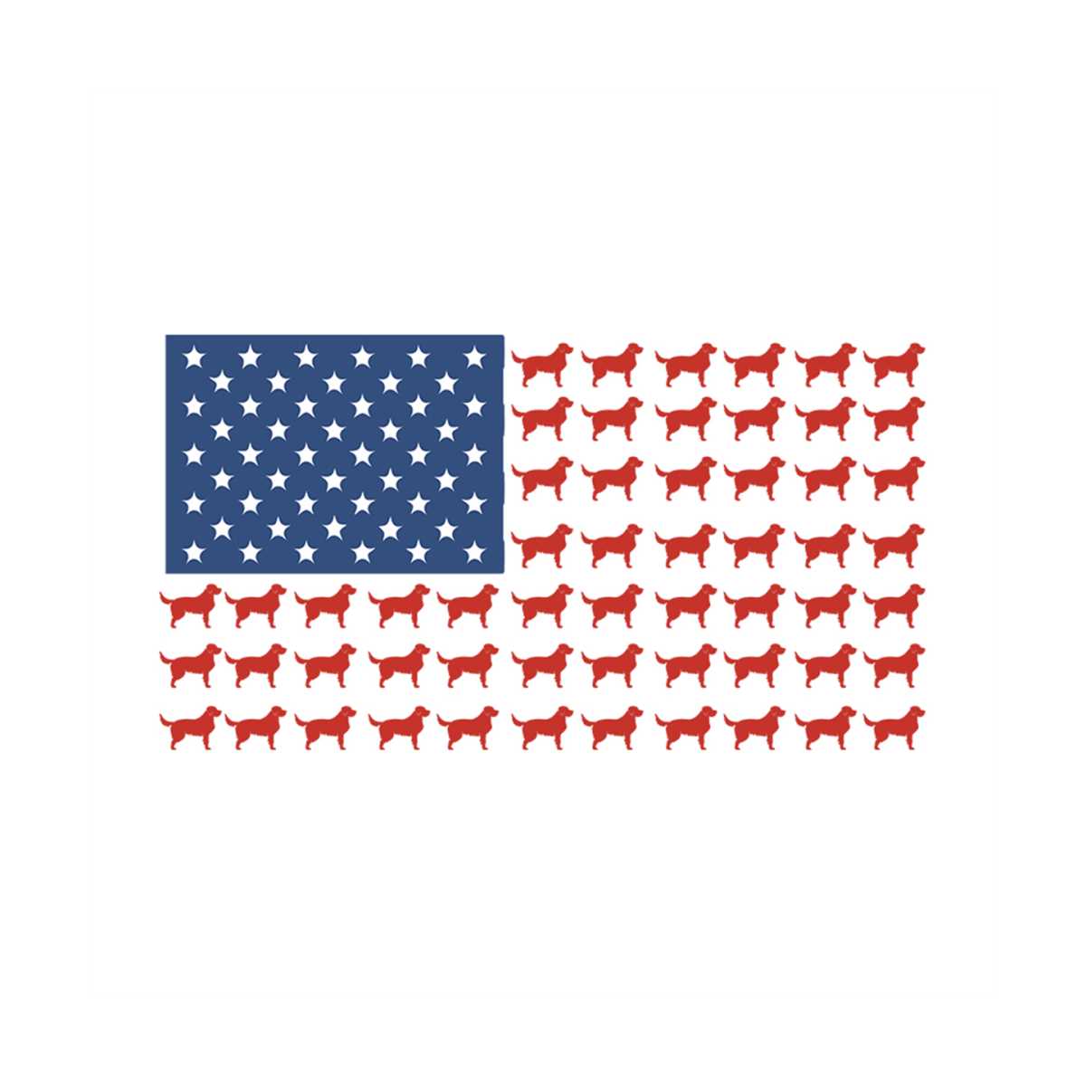 Labrador svg, 4th of July, svg, dog with Bandana, Usa Flag, | Inspire ...