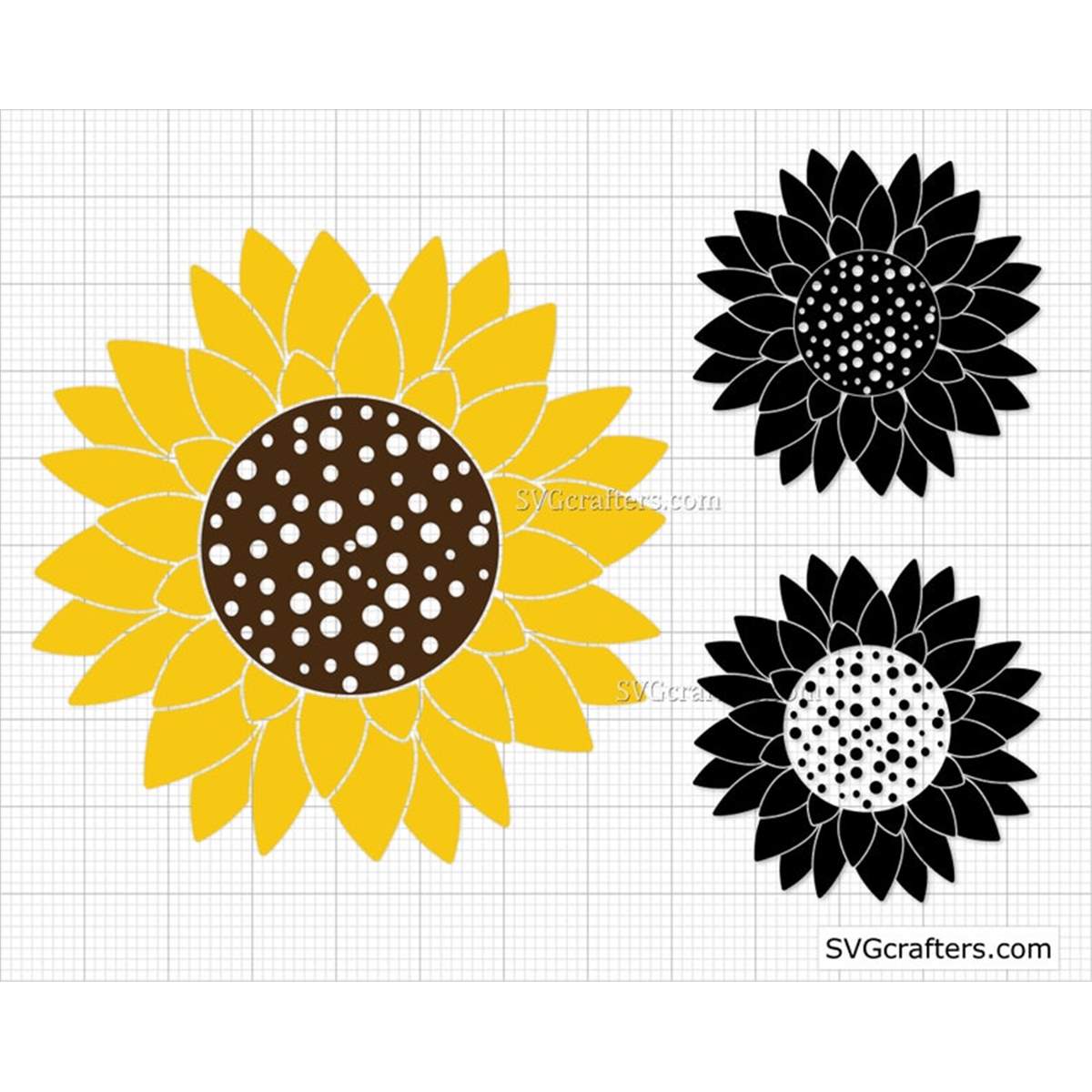 Sunflower svg, Sunflower clipart, sunflower png, sunflowers | Inspire ...