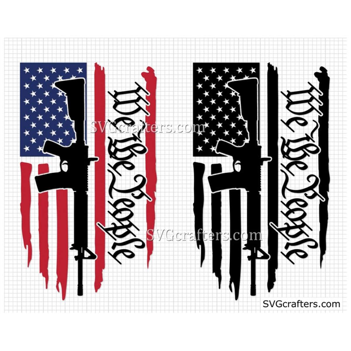 We the people svg, American flag svg, Patriotic svg, 2nd ame - Inspire ...
