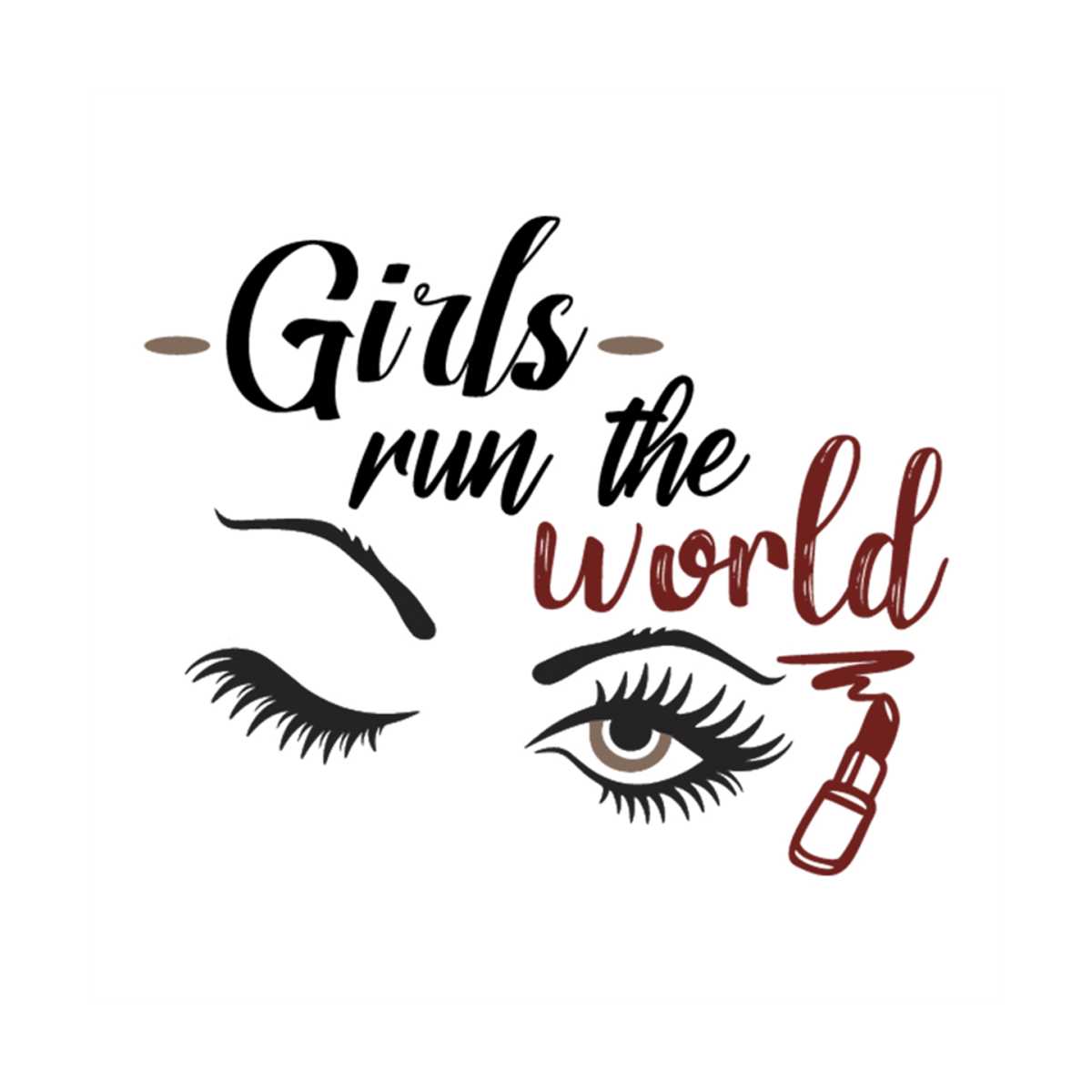 Girl run the world SVG Files For Silhouette, Files For Cricu - Inspire ...