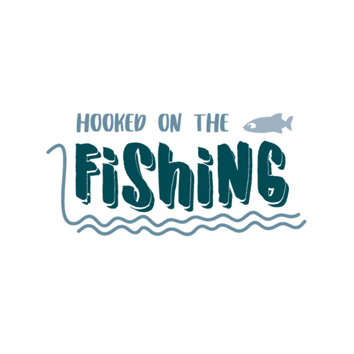 Hooked on the fishing,SVG Files For Silhouette, Files For Cr | Inspire ...