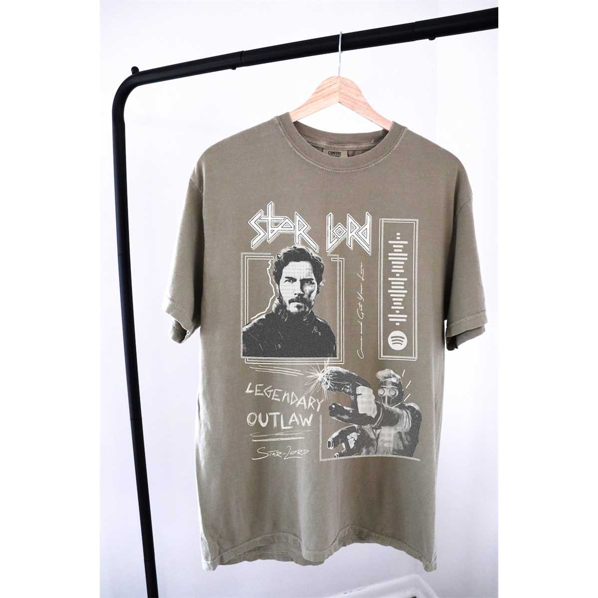 Vintage Styled Star Lord T-Shirt, Starlord shirt, Chris Prat - Inspire ...