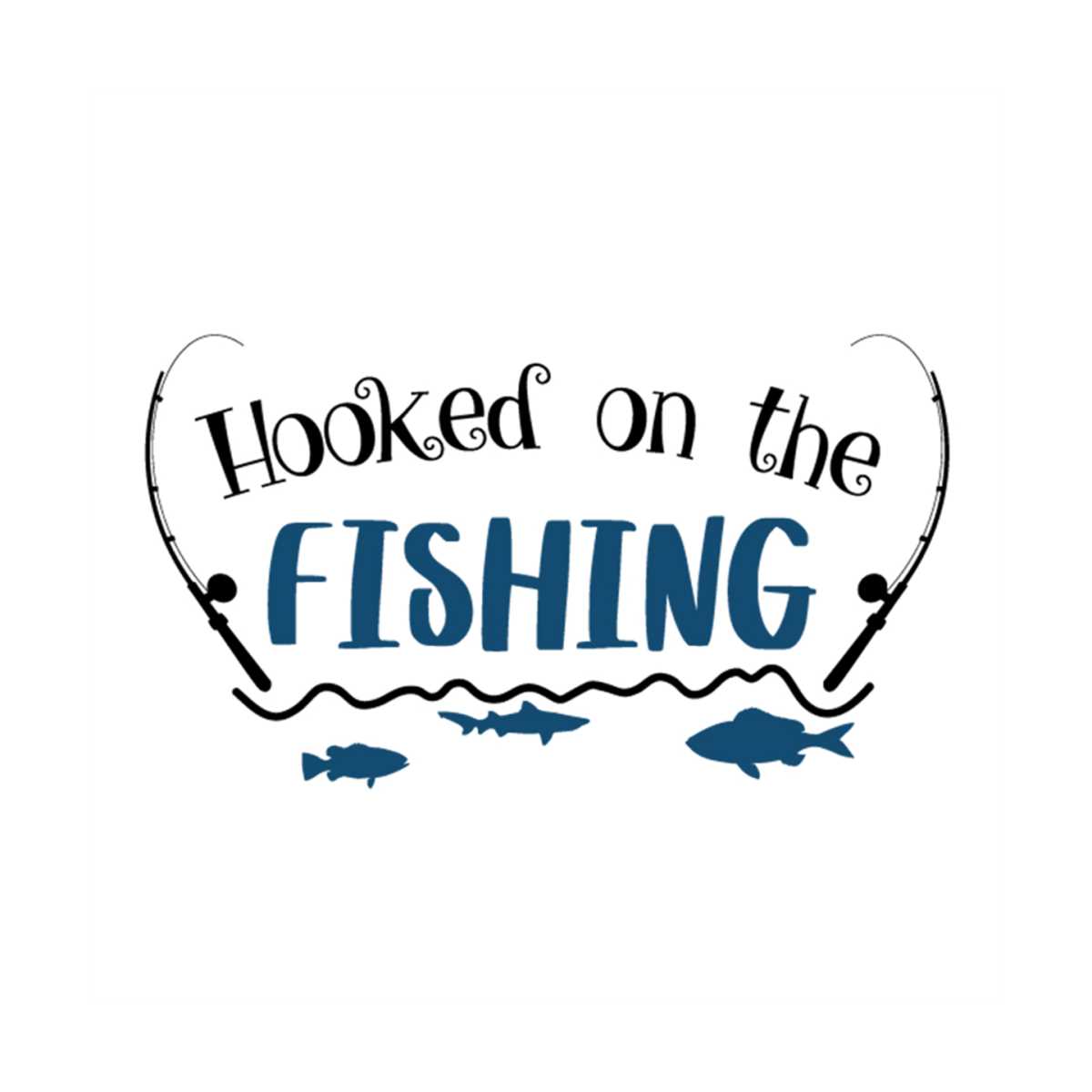 Hooked on the fishing, SVG Files For Silhouette, Files For C | Inspire ...