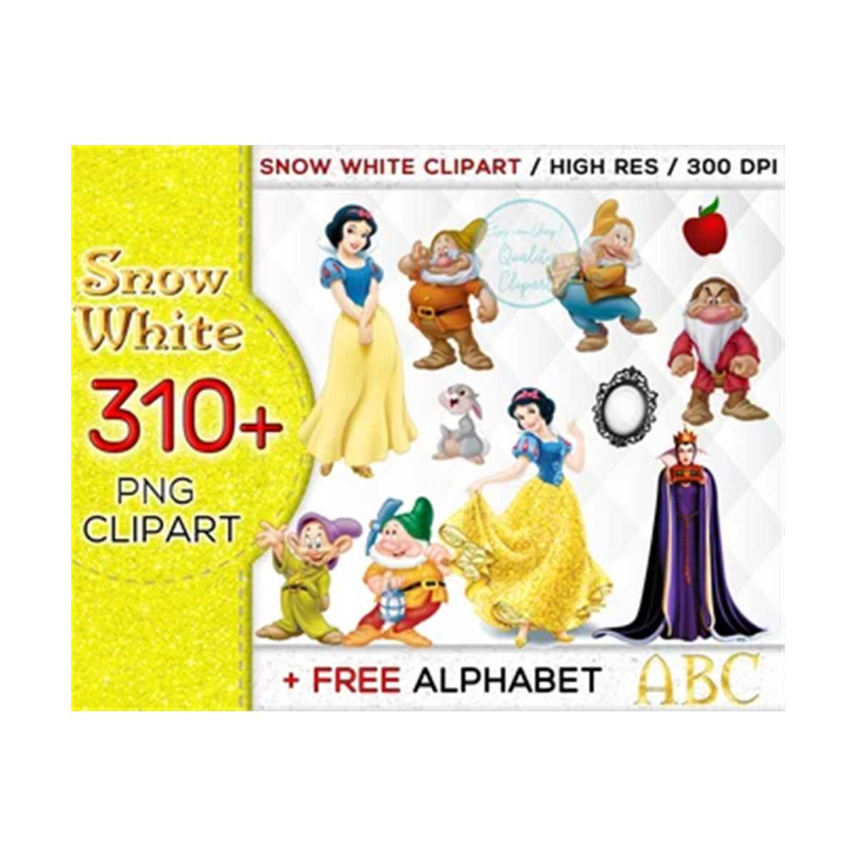 310 Snow White Bundle Png, Snow White Princess Png, Disney P | Inspire ...