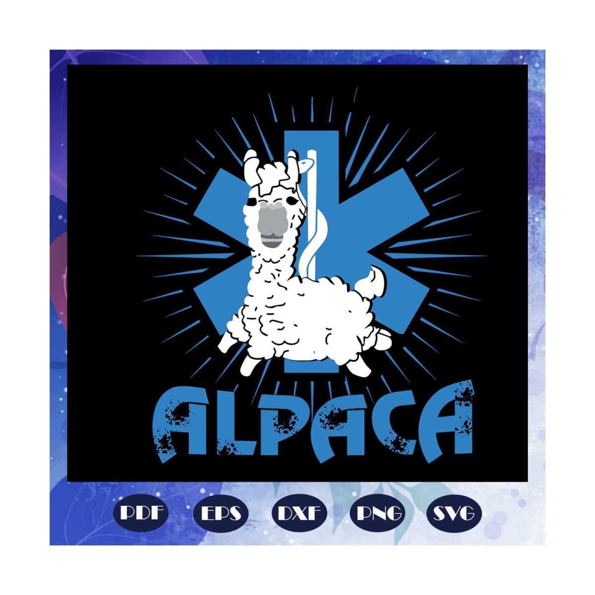 Trauma Llama Alpaca Your Wounds Svg, Emt Mom Svg, First Resp - Inspire ...