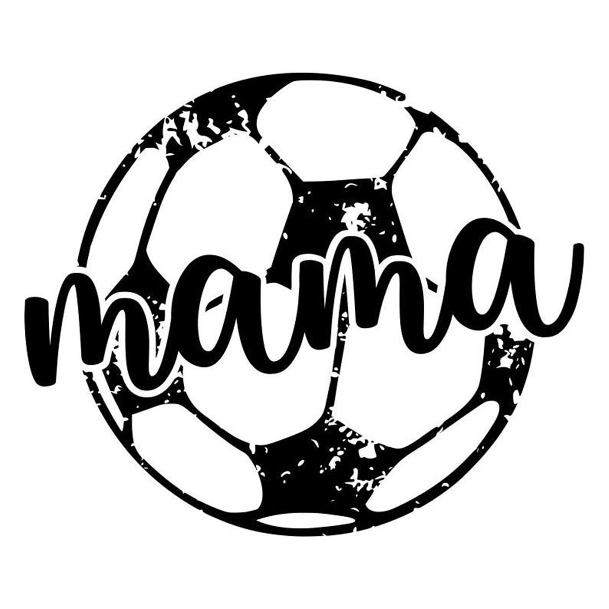 Soccer Mama SVG, Soccer Mom SVG, Soccer Ball Grunge, Digital - Inspire ...