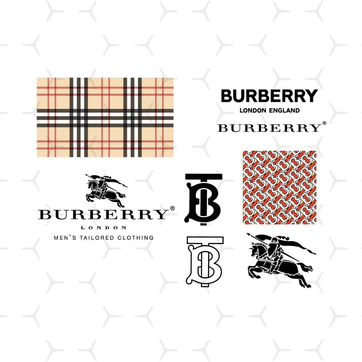 Burberry Logo Svg Bundle, Trending Svg, Burberry Svg, Burber | Inspire ...