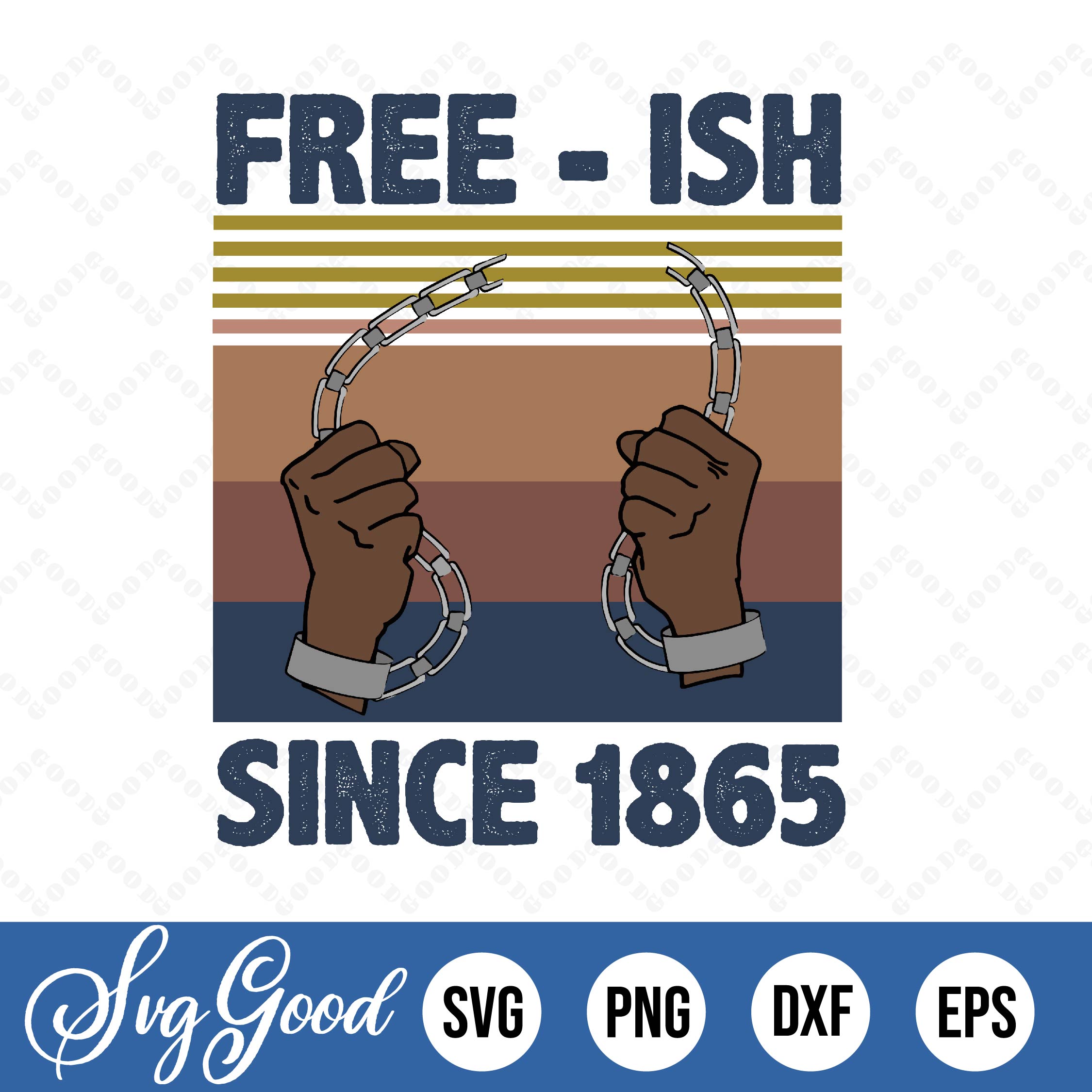 Free-Ish Since 1865 Brown hands, Sign language Svg Dxf Eps P | Inspire ...