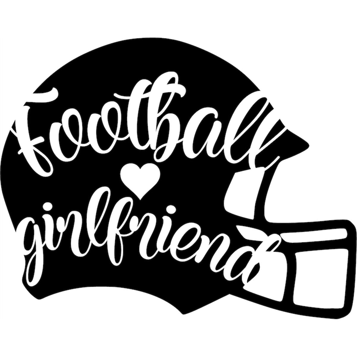 Football SVG, Football Girlfriend SVG, Helmet SVG, Digital D - Inspire ...