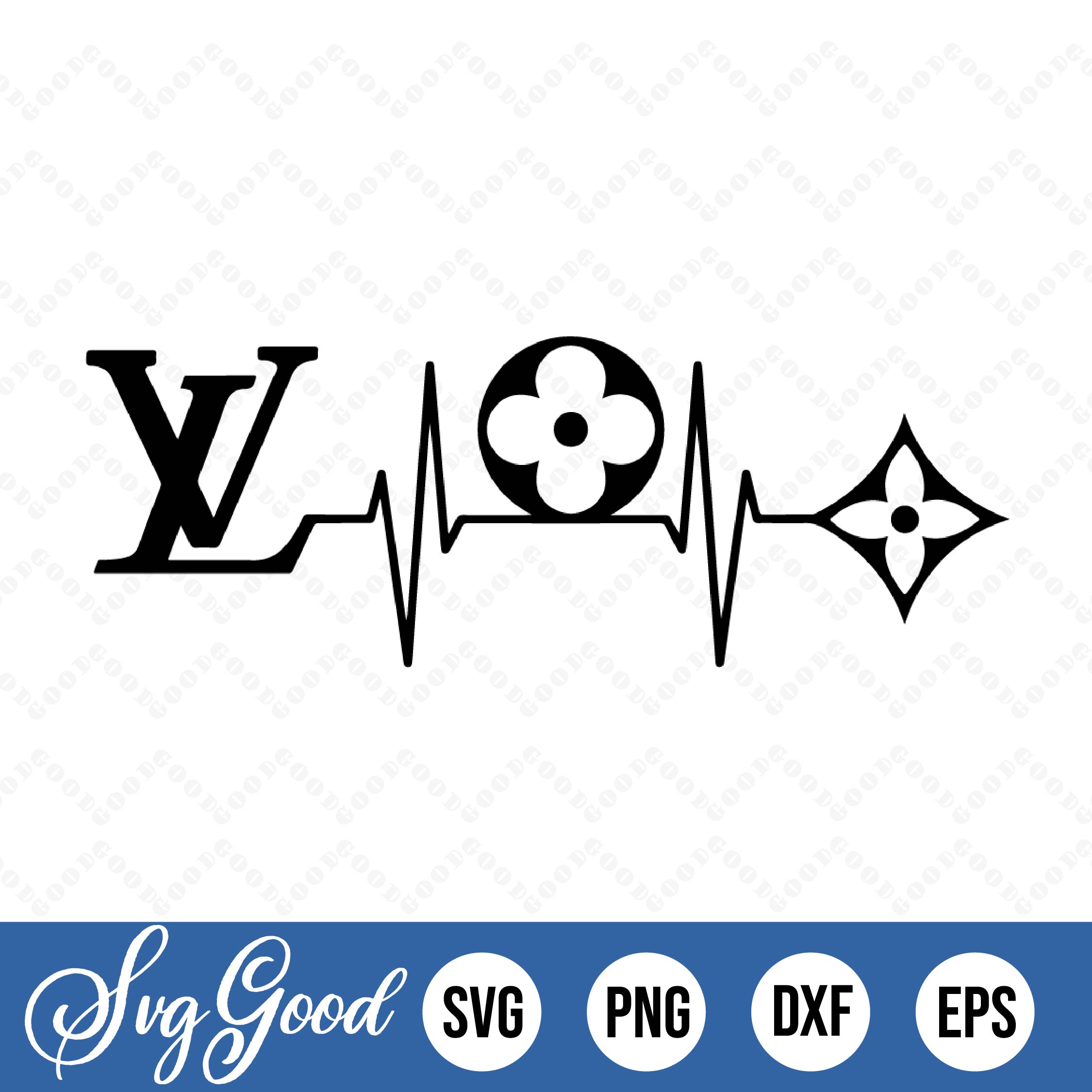Louis Vuitton Drip Logo Fashion SVG Bundle - Design Cut File | Inspire ...