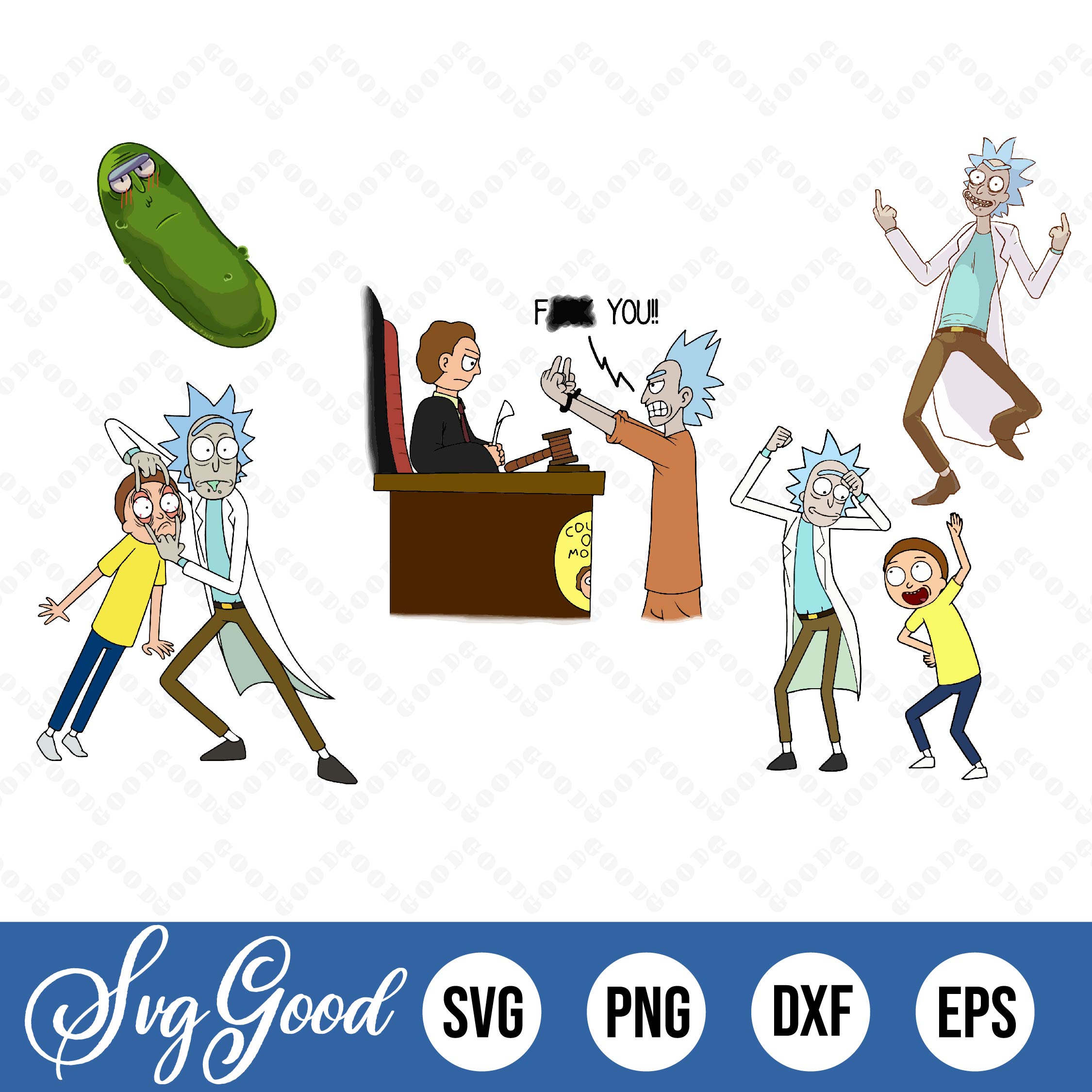 pickle rick svg, rick and north svg, rick and morty svg, | Inspire Uplift