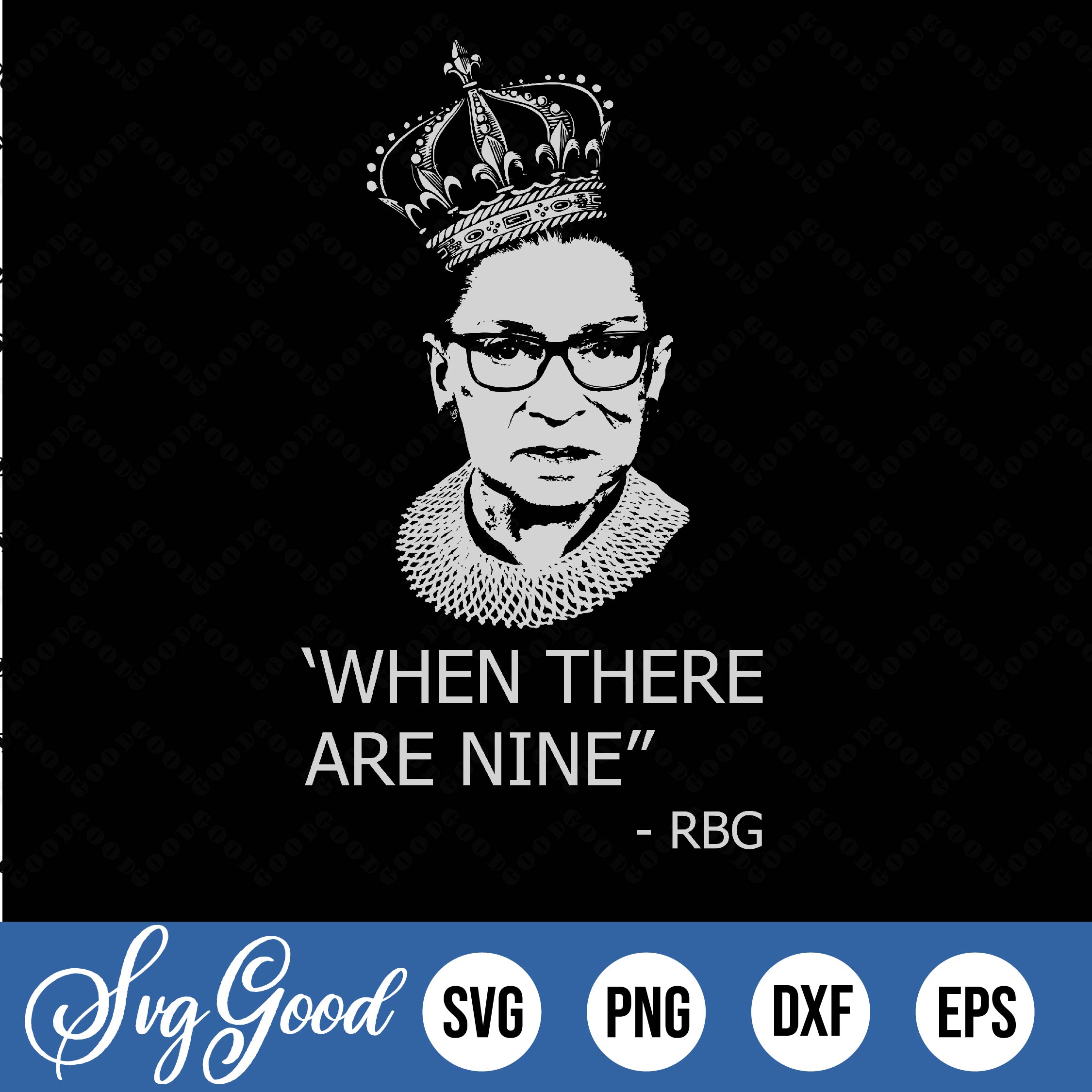 RBG Vintage Notorious RBG Svg,tank top, hoodie, Ruth Bader G | Inspire ...