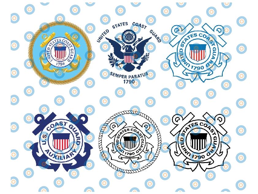 US Coast Guard vector svg, eps, dxf, png high res, jpg, pdf, | Inspire ...