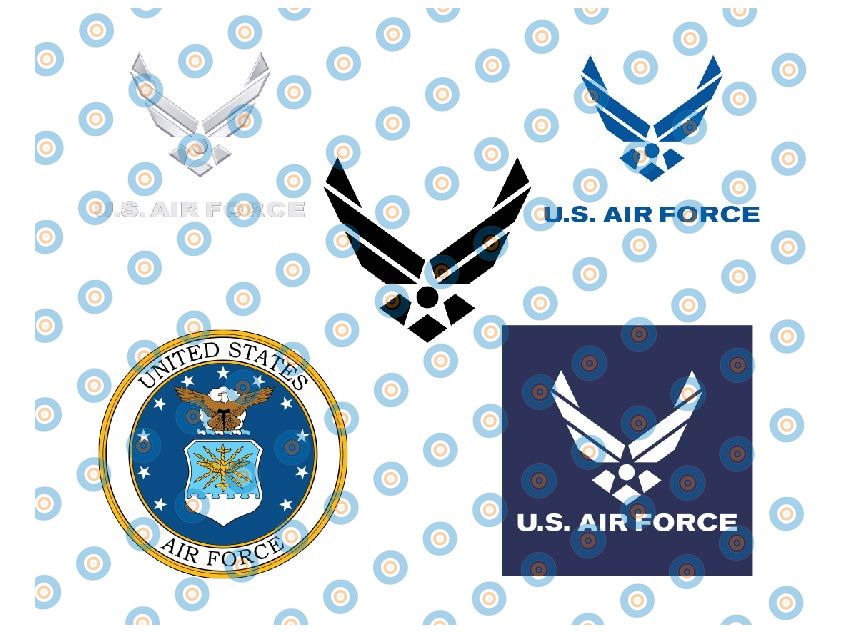US Air Force vector svg, eps, dxf, png high res, jpg, pdf, w | Inspire ...