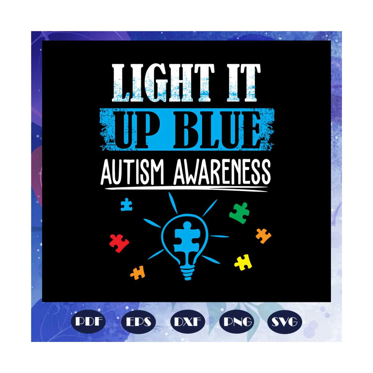 Autism Awareness Day Light It Up Blue