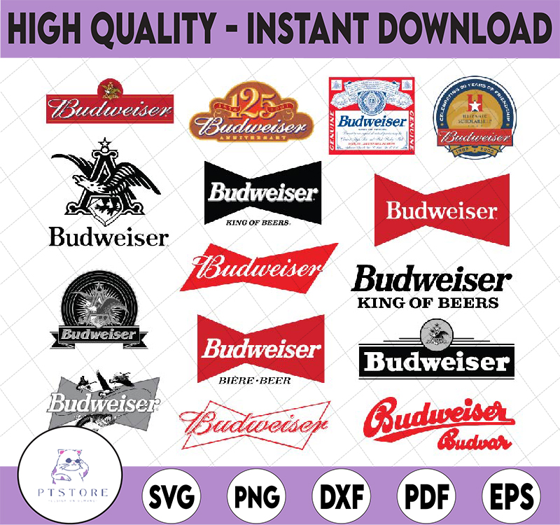 Budweiser vector svg, eps, dxf, png high res, jpg, pdf, webp | Inspire ...