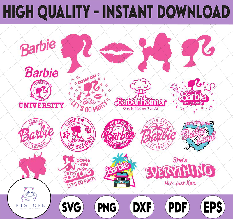 Bundle Layered Svg file, pink doll Svg, Girl Svg, SVG file f - Inspire ...