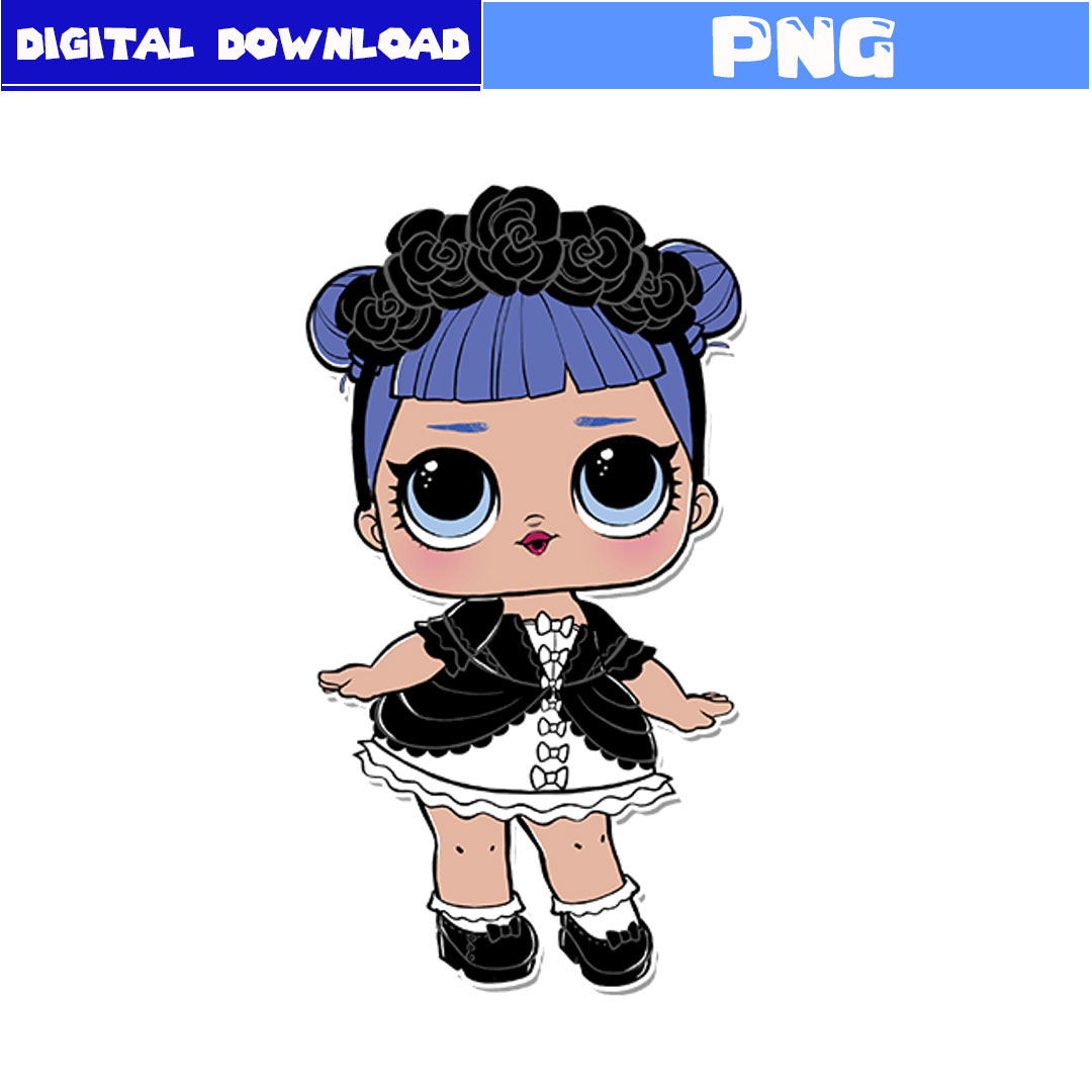 Midnight Png, Midnight Lol Doll Png, Queen Png, Lol Doll Png | Inspire ...