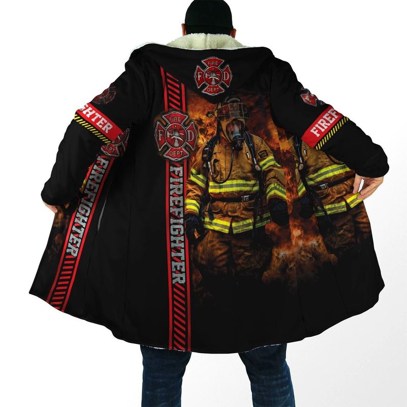 Brave Firefighter 3d Cloak Firefighter Hooded Cloak Coat Fir | Inspire ...