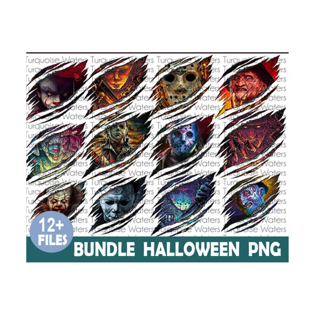 12 Files Bundle Halloween Png, Halloween Svg, Halloween Prin | Inspire ...