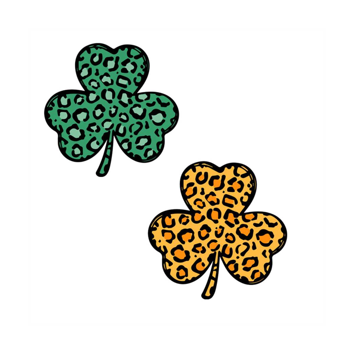 leopard shamrock svg - Inspire Uplift