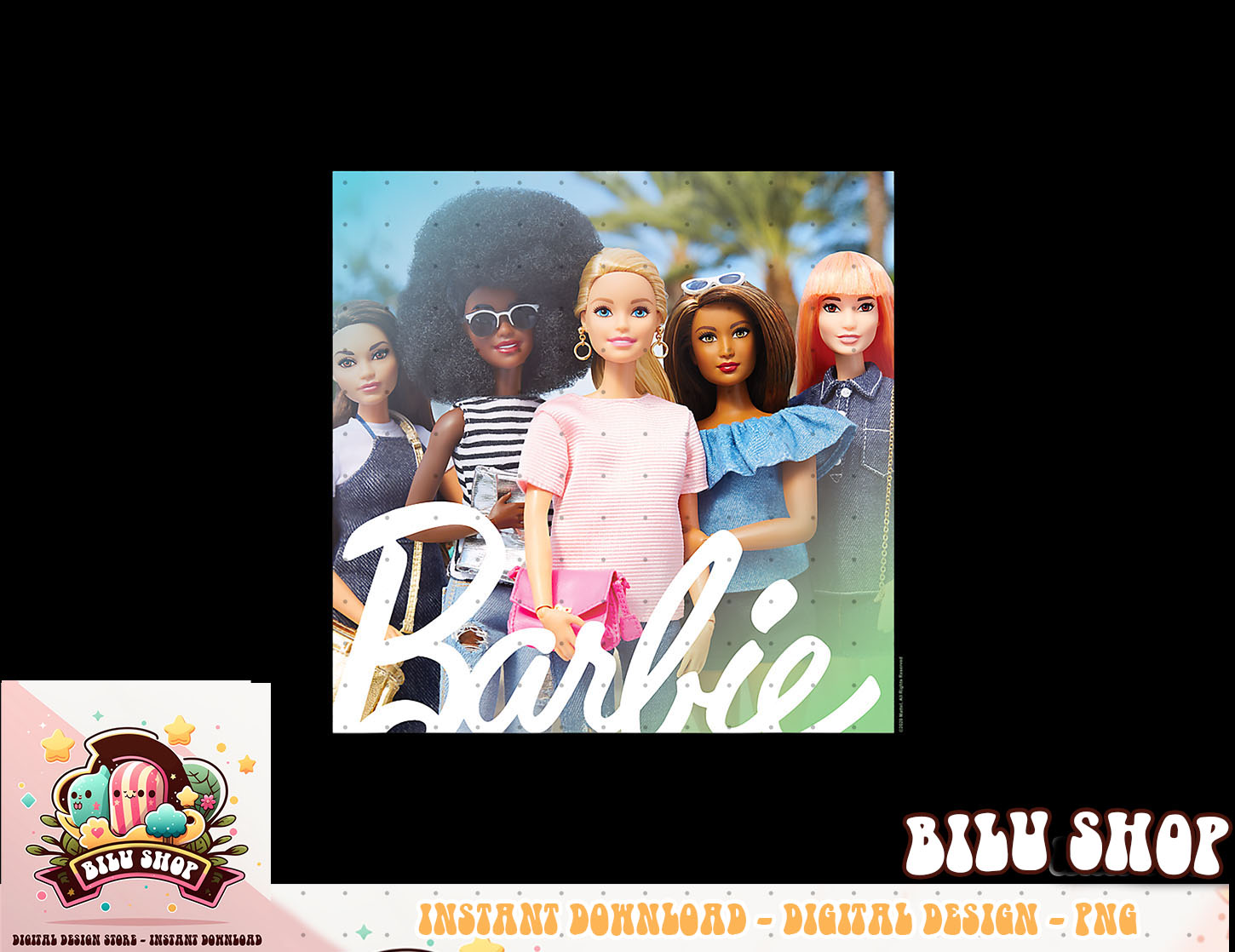 Barbie International Women s Day Palm Trees png, sublimation | Inspire ...