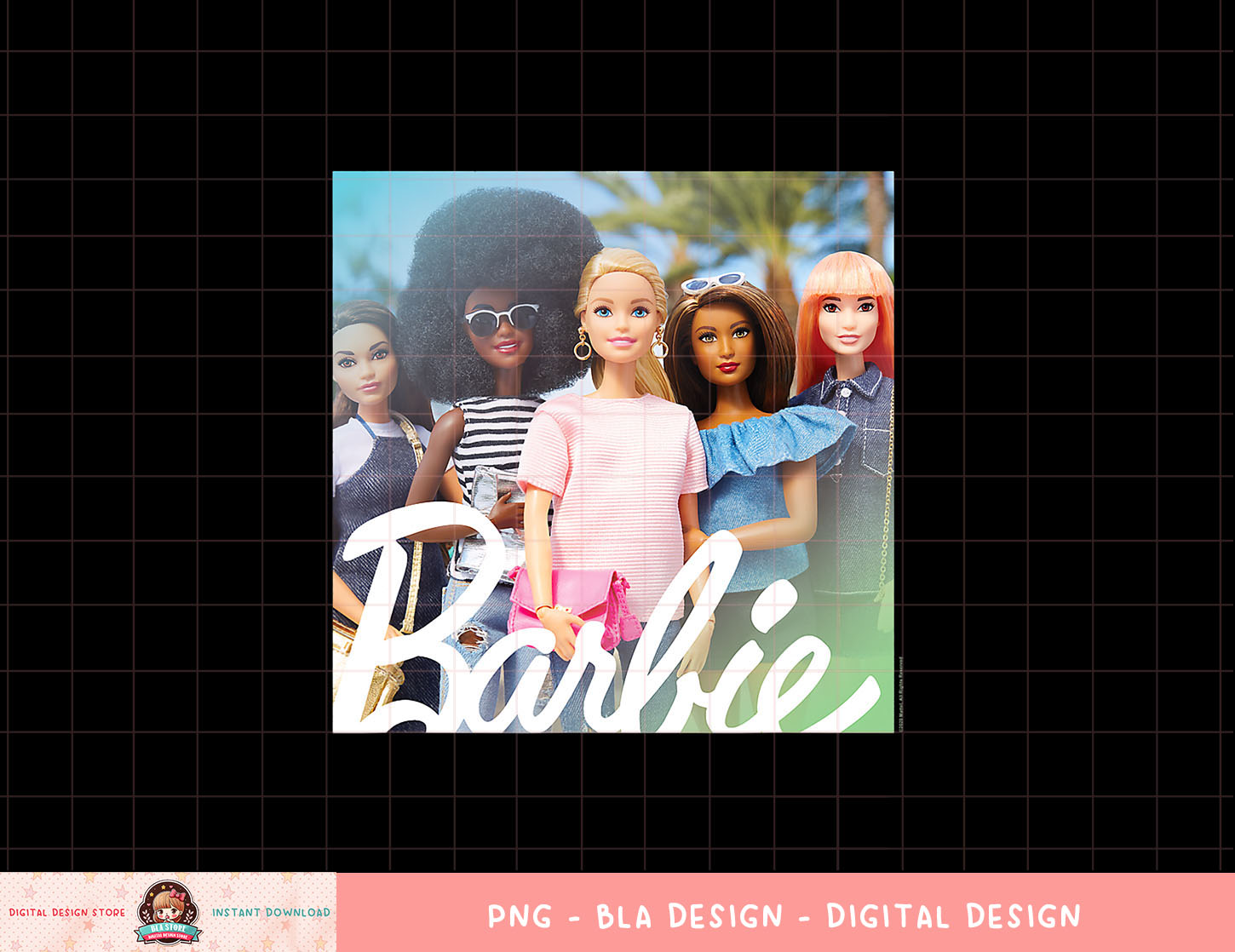 Barbie International Women s Day Palm Trees png, sublimation | Inspire ...